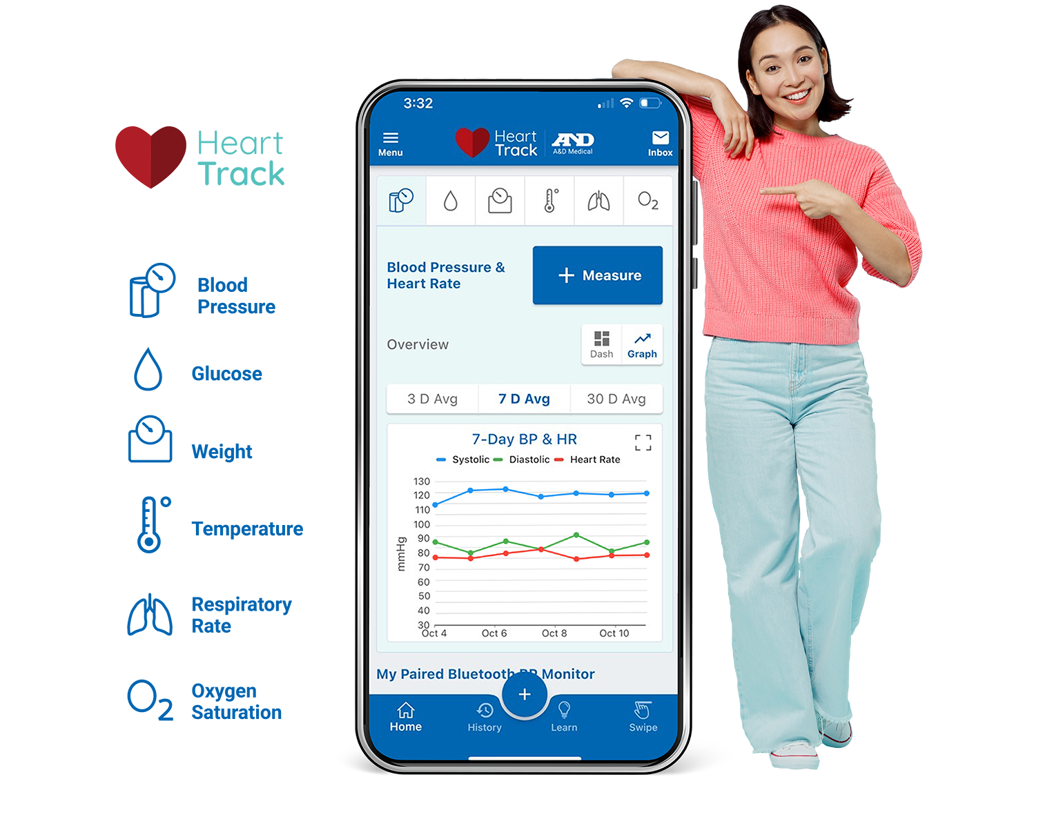 Heart Track App - A&D Medical